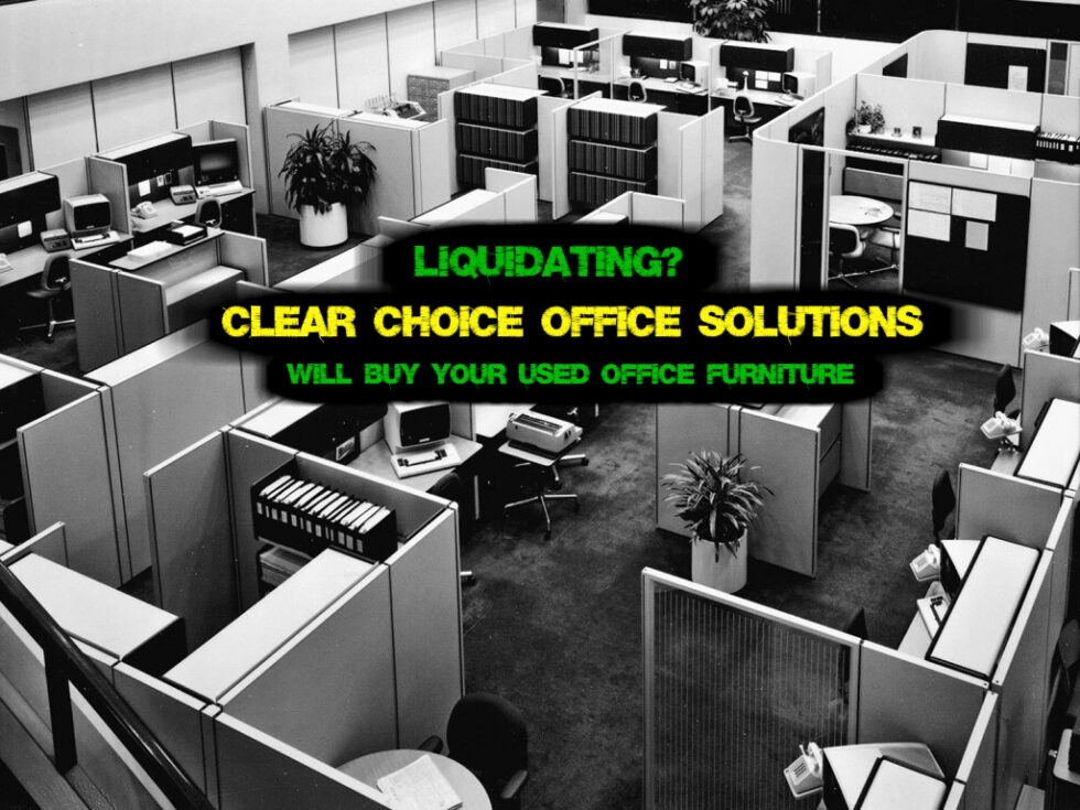Selling Your Office Furniture in Houston from Clear Choice Office Solutions